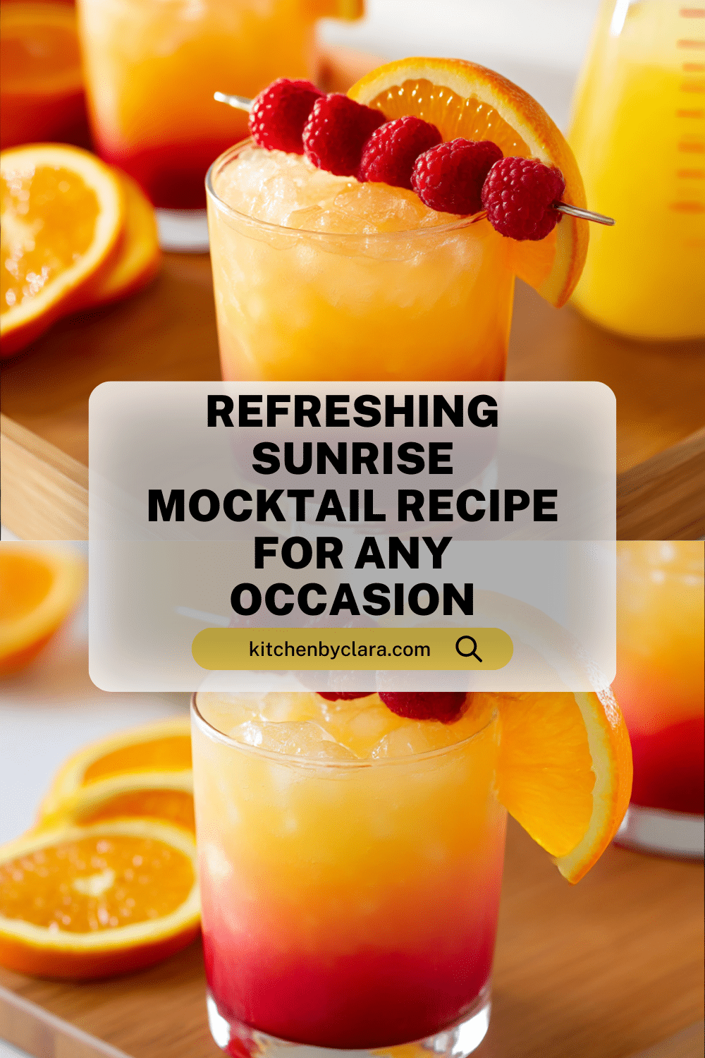Sunrise Mocktail Recipe - Refreshing Non-Alcoholic Beverage