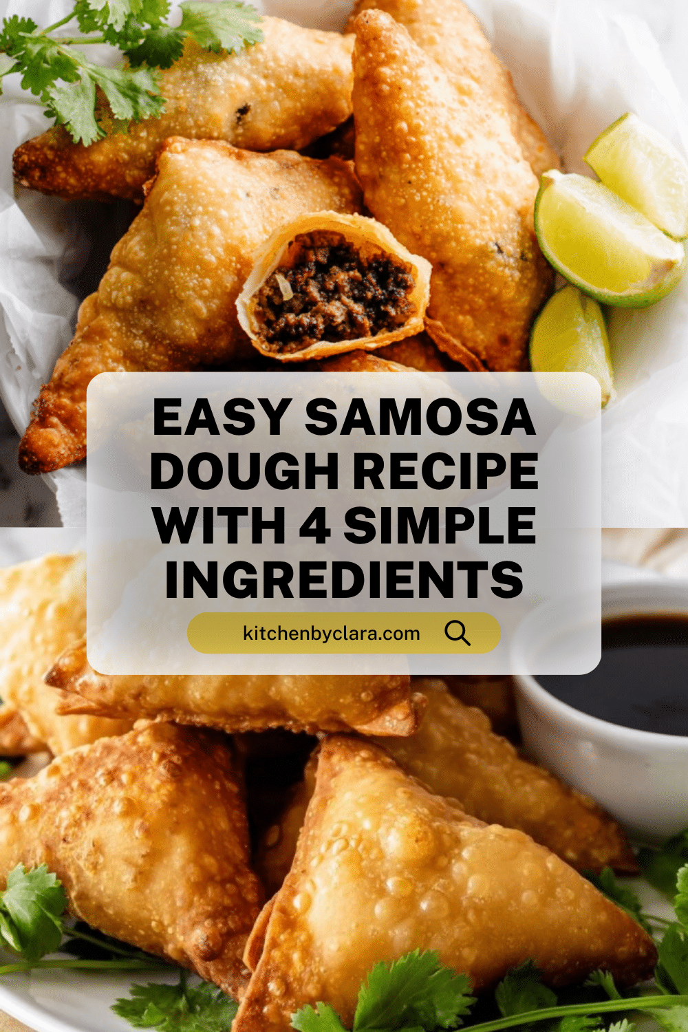 Easy Samosa Dough with 4 Ingredients for Crispy Samosas