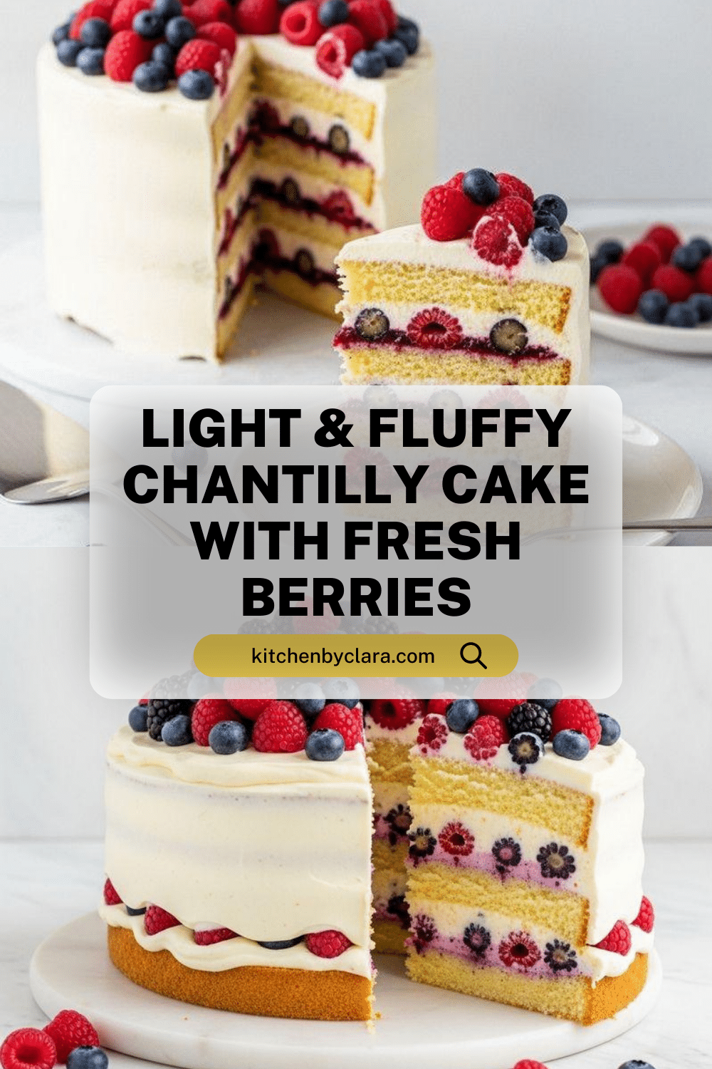 Chantilly Cake: Light & Elegant Berry Layered Cake