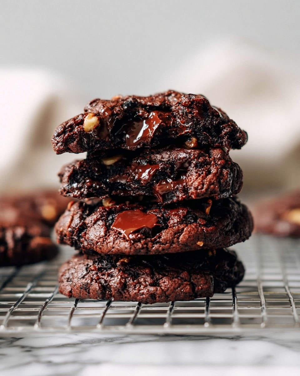 Double Chocolate Chip Cookies: Irresistibly Rich & Gooey