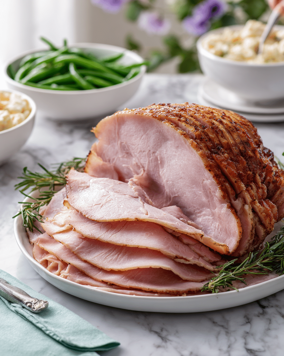 Slow Cooker Honey-Glazed Ham – Easy & Flavorful Holiday Favorite