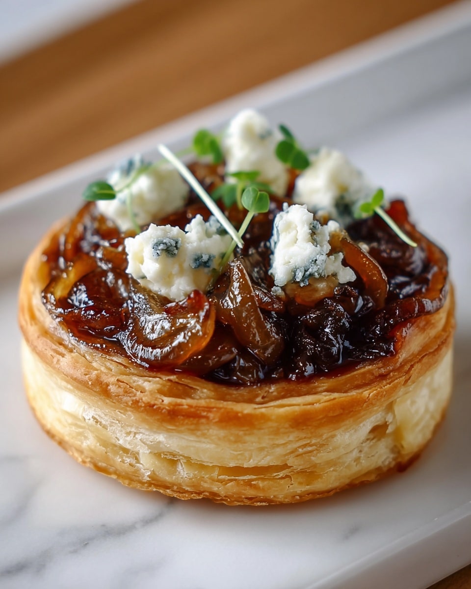 Caramelized Onion and Goat Cheese Tarts: Easy & Irresistible